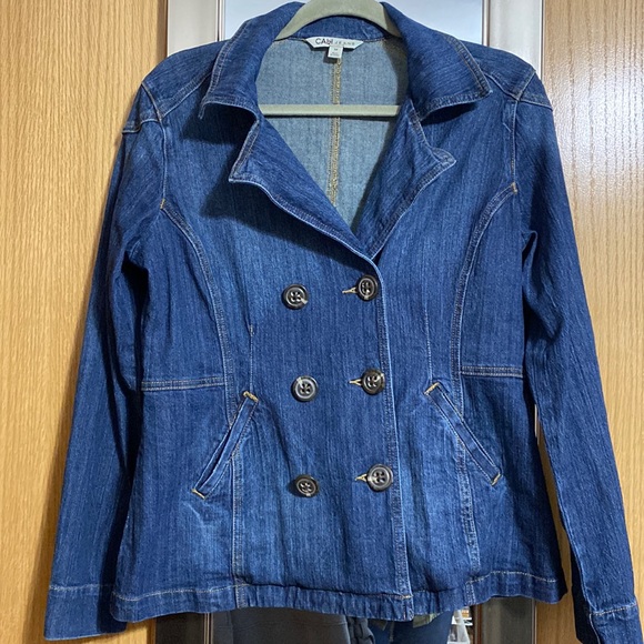 CAbi | Jackets & Coats | Cabi Jeans Medium Long Denim Jean Jacket ...